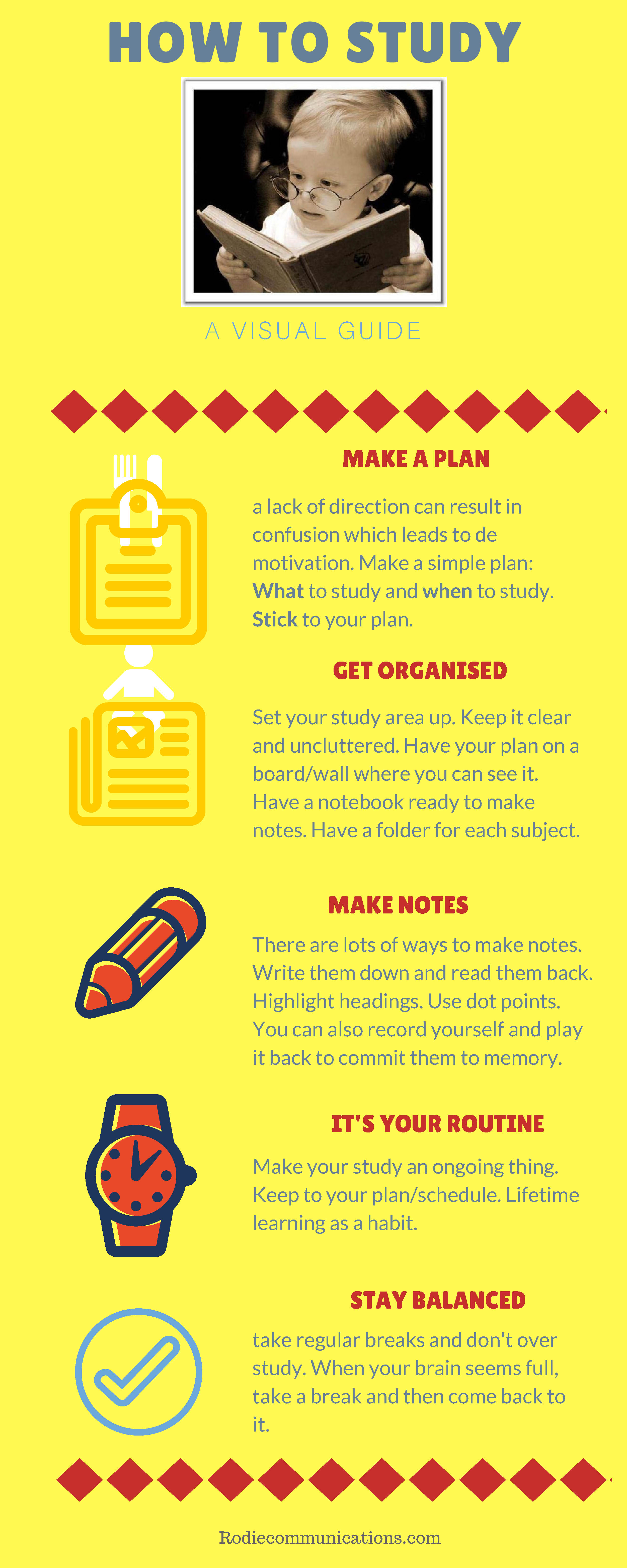 How to study | rodiecommunications